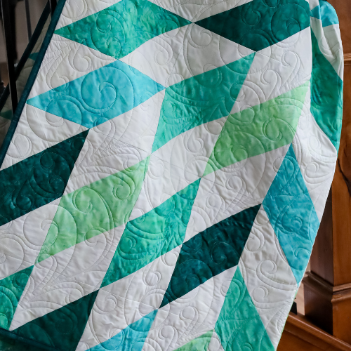 Nexus in Teal Pre-Cut Ready-To-Sew Quilt Kit – My Fabric Addiction
