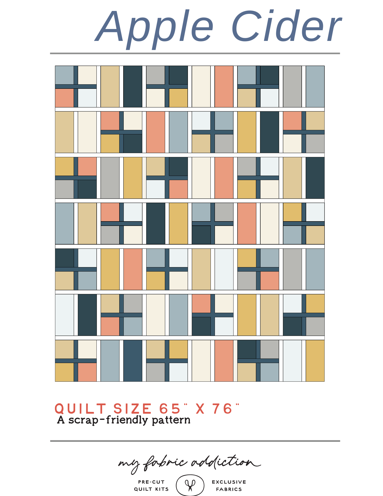 Apple Cider Digital Quilt Pattern – My Fabric Addiction