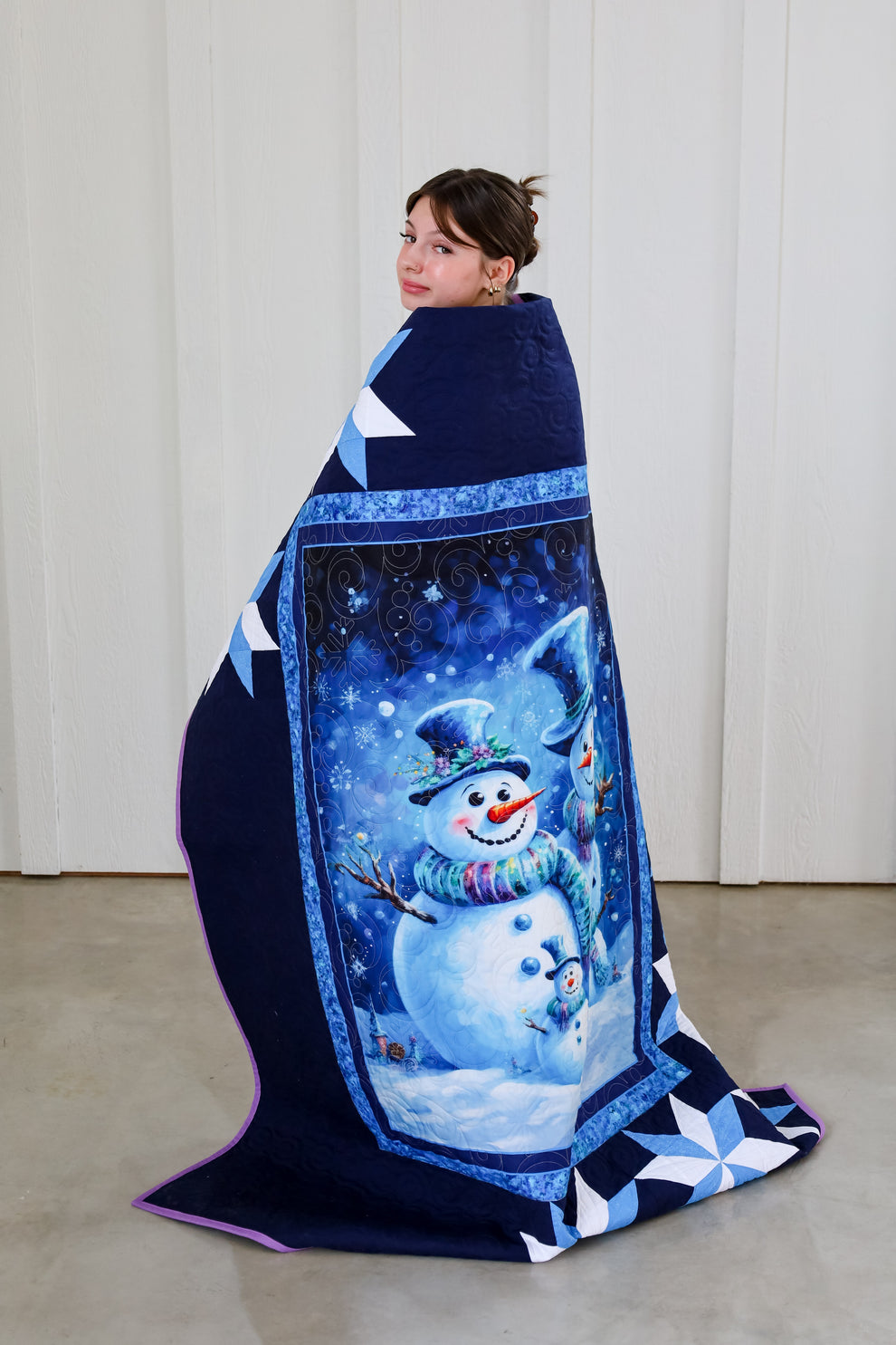 Snow Much Fun Pre Cut Ready to Sew Quilt Kit includes Backing – My ...