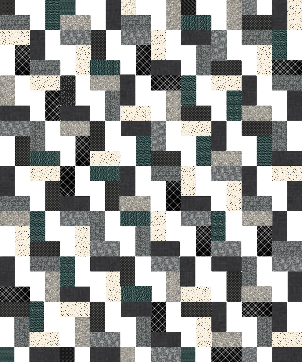 Mixmaster Steel Precut Sew-Ready Quilt Kit – My Fabric Addiction