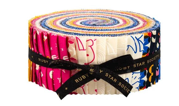 Woodland Jelly Roll® RS1080JR Ruby Star Precut 100% cotton fabric quil ...
