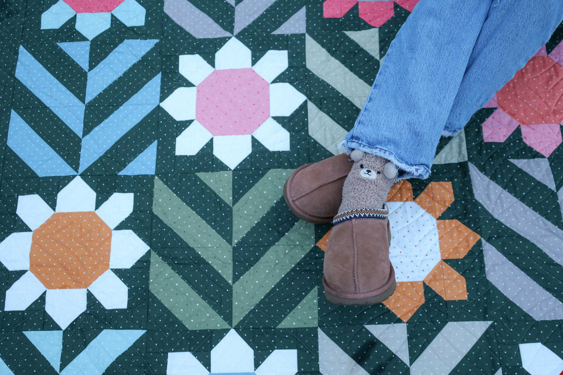 Spring Fling Sew-Ready Quilt Kit: Moda Magic Dot Edition – My Fabric ...